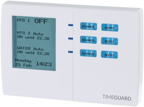 Timeguard 7 Day Digital Heating Programmer 3 Channel TRT038N | Cosmo ...
