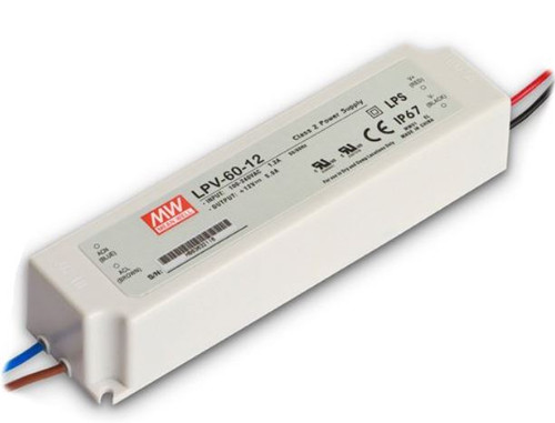 Meanwell LED Driver-60W - 24V DC IP67 | Cosmo Electrical