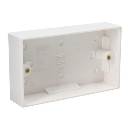 Axiom pattress box 2 Gang 32mm | Cosmo Electrical