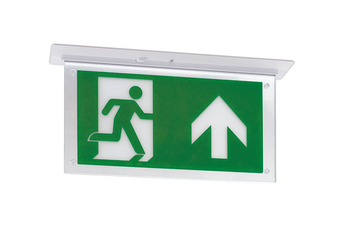 JCC 3W LED recessed exit blade maintained 3M IP20 without legend ...