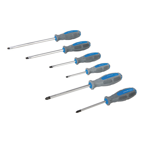 Silverline Hammer-Through Screwdriver Set 6pce | Cosmo Electrical