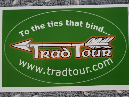 Trad Tour Sticker, To the ties that bind... | Trad Tour Archery