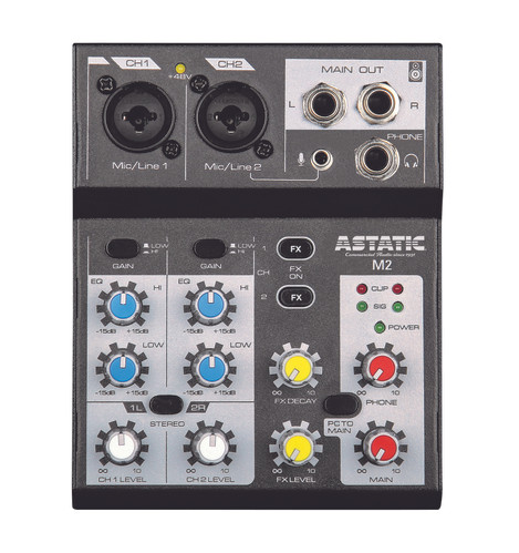 CAD 2 Channel Mixer With USB Interface | The Academy of Music