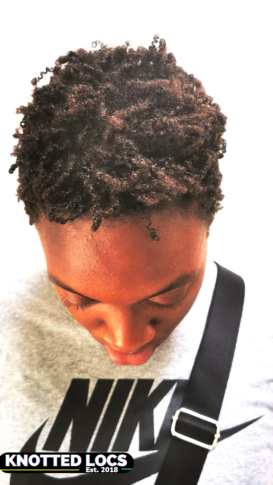 Examples of Knotted Locs Textures