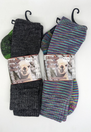 Alpaca Compression Socks | Bernard Family Farm