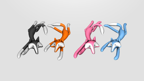 decor_Fox Toy_2version 16swatches | lindasims2