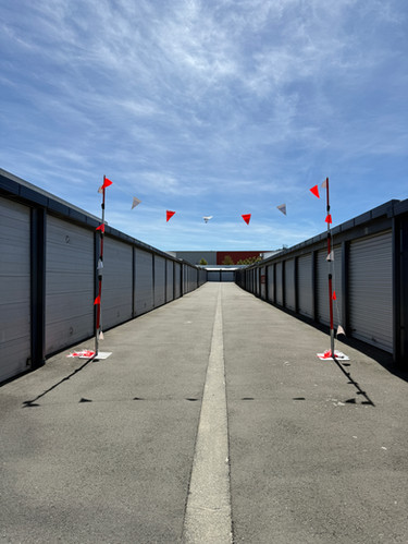 Site Safety Bunting Goal Post Kit (metal base) | GS6+ Safety NZ