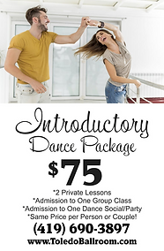 Ballroom, Latin, Swing and Wedding Dance lessons in Sylvania, Ohio!