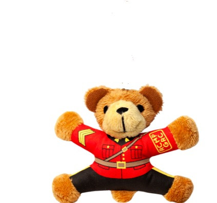 RCMP Brown Bear Magnet | canadiancrafts