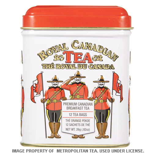 Canadian (English) Breakfast Tea in a Tin Can (12 bags) | canadiancrafts