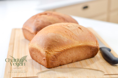 White Loaf Bread Mix | Charity's Vegan Kitchen "Crafting Delicious ...
