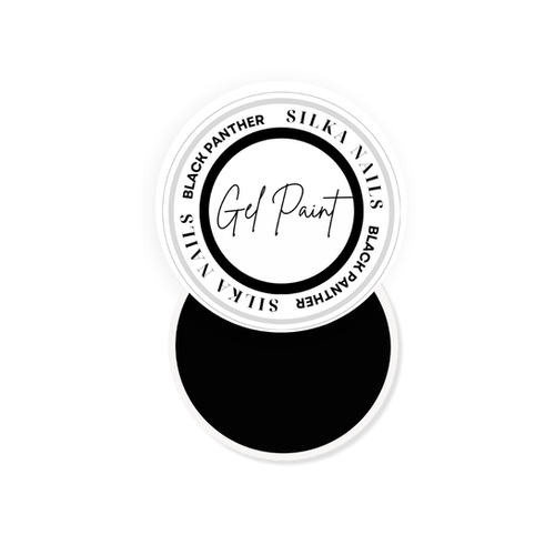 Gel Paint Black Panther | Silka Nails
