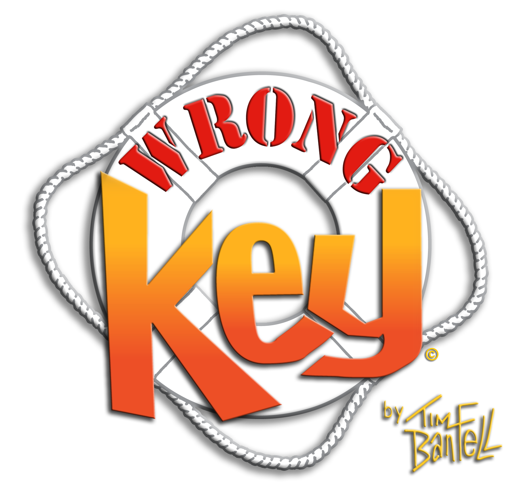 Wrong Key Comic Strip | caricaturesbytim