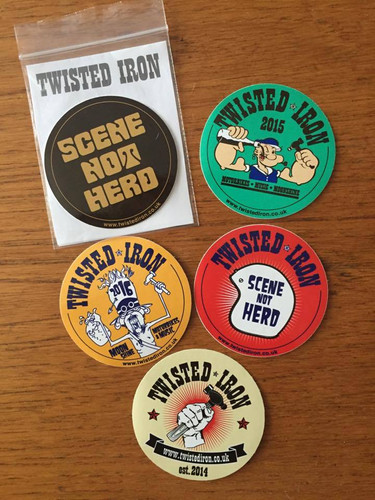 Twisted Iron Sticker Pack | twisted-iron