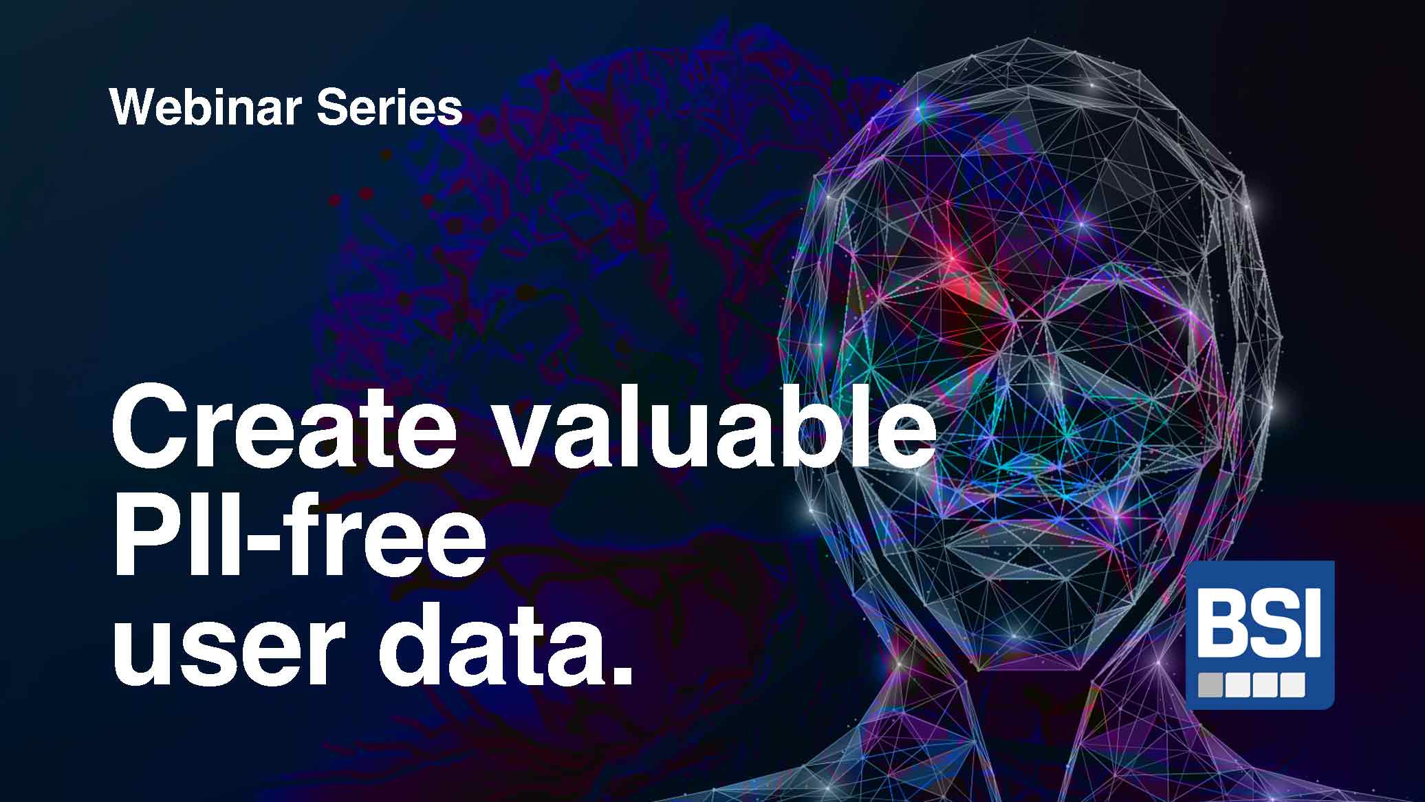PAST EVENT Create Valuable PII-Free User Data | BSI