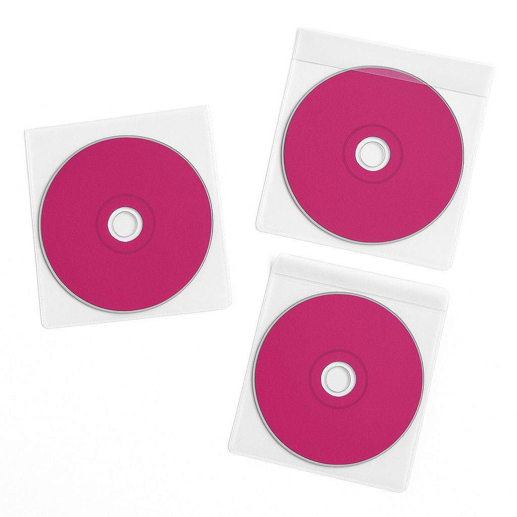 Stampa CD e DVD BUSTA TRASPARENTE