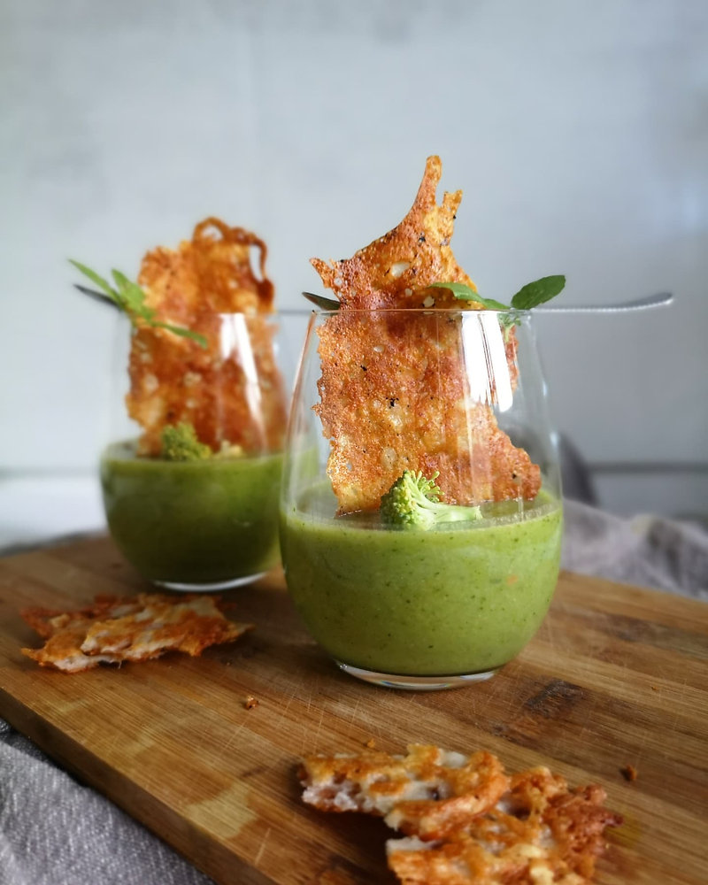 Broccoli-basil heaven