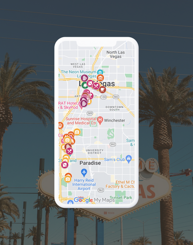 Las Vegas, Nevada Google Maps | The Vogel Twins