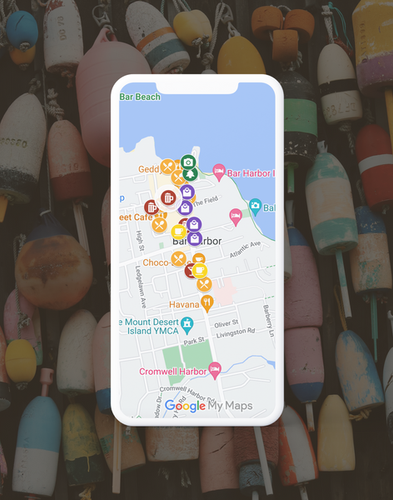 Bar Harbor, Maine Google Maps | The Vogel Twins