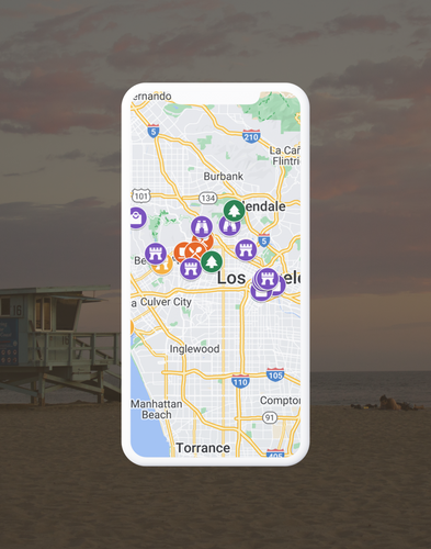 Los Angeles, California Google Maps | The Vogel Twins