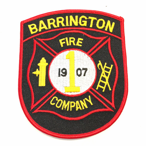 Barrington New Jersey Fire Dept. Patch | RoughPatch