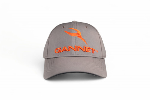 Gannet Cap (Grey/orange embroidery) | Gannet