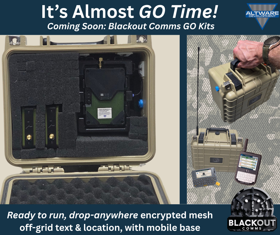 Blackout Comms GO Kits - Coming Soon!