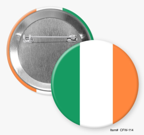 Ireland, Country Flags Of The World Buttons | Hommel's Buttons