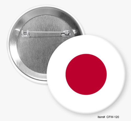 Japan, Country Flags Of The World Buttons | Hommel's Buttons