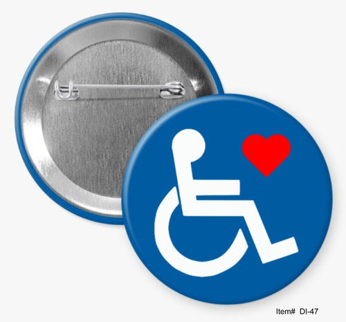 International Symbol of Access, Disability Rights Buttons | Hommel's ...