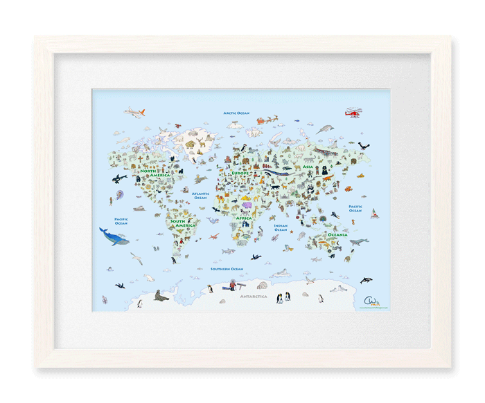 Poster | Clairesworldmaps