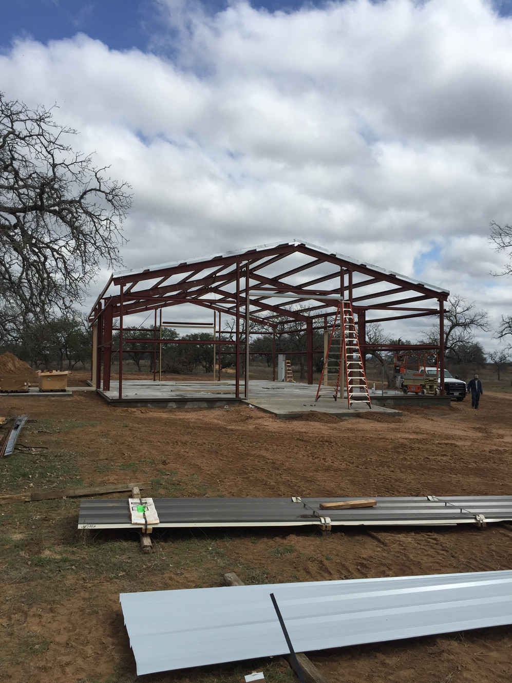 Metal Buildings Fredericksburg TX | 6048 | Texas Steel Buildings, Inc.