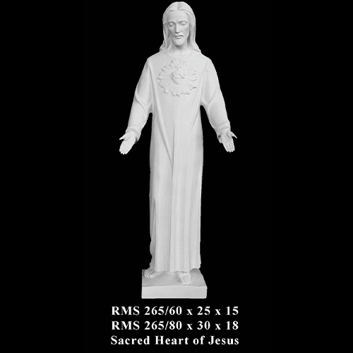 Sacred Heart of Jesus 24" & 32" (RMS 265/60 || 265/80) | Roquemore Marble G