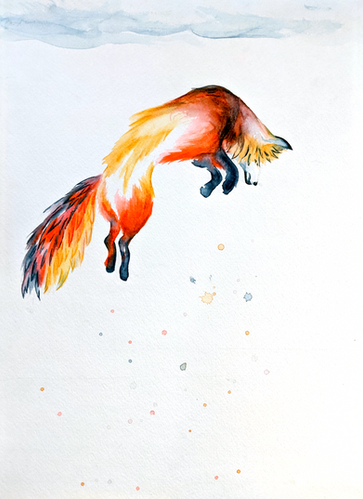 Fox Hop - Reproduction | Sarah Skiold Hanlin