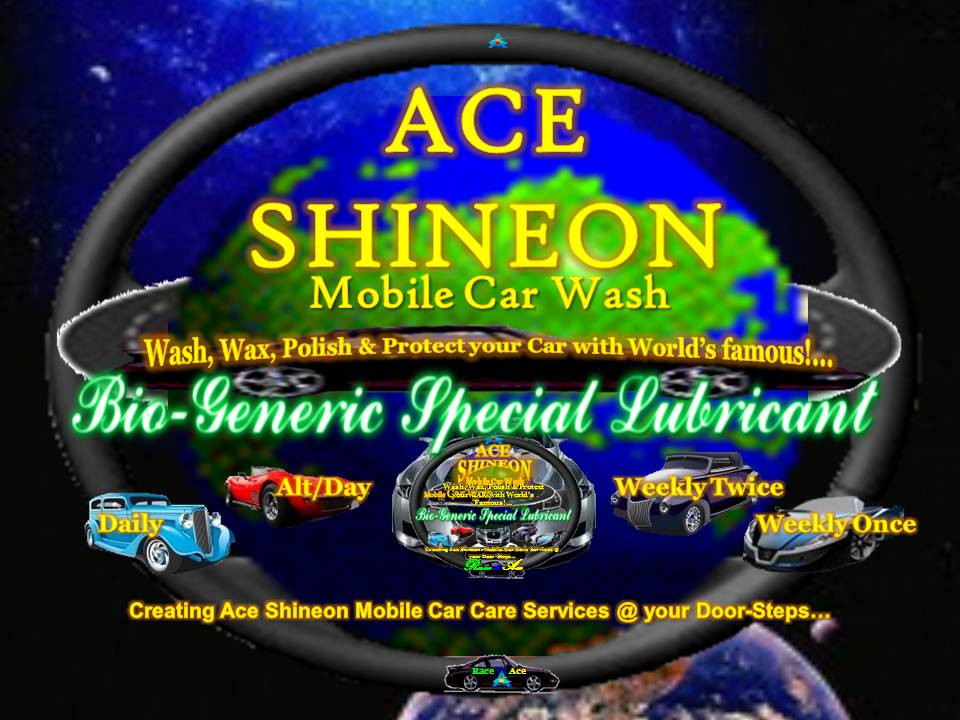 ACE SHINEON MOBILE WATER-LESS CAR WASH