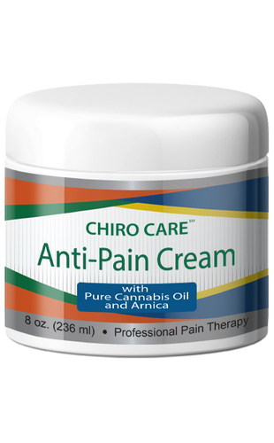 CHIRO CARE MUSCLE AND JOINT CREAM WITH CANNABIS OIL 8 Fl. Oz | Chiro Care