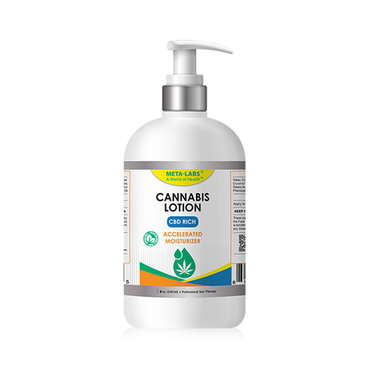 CANNABIS LOTION, 8 OZ., CBD RICH, THIS PRODUCT CONTAINS ZERO (0) THC ...