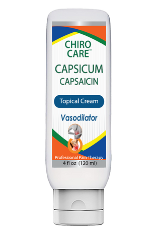 CHIRO CARE CAPSAICIN CAPSICUM CREAM 4 Fl. Oz | Chiro Care