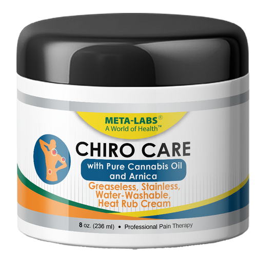 CHIRO CARE MUSCLE AND JOINT CREAM WITH CANNABIS OIL 8 Fl. Oz | Chiro Care