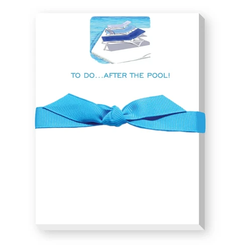 Donovan Designs To Do After The Pool Mini Notepad | justwriteohio