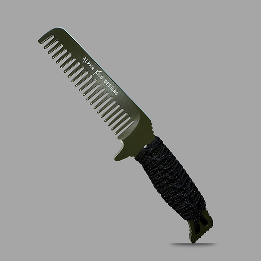 tactical beard comb