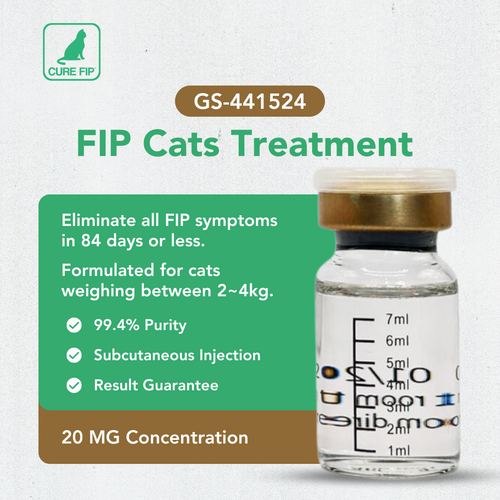 GS-441524【20mg/ml, 8ml】 | CURE FIP USA