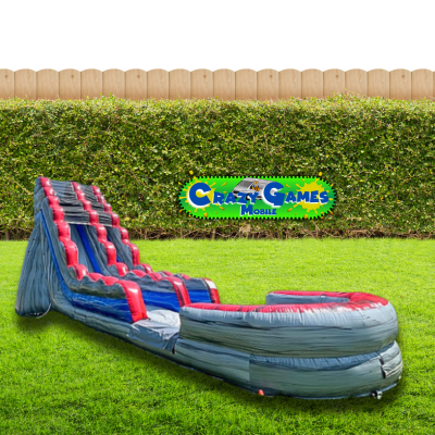 Titanium Water Slide 22 ft. Rental | Crazy Games FL