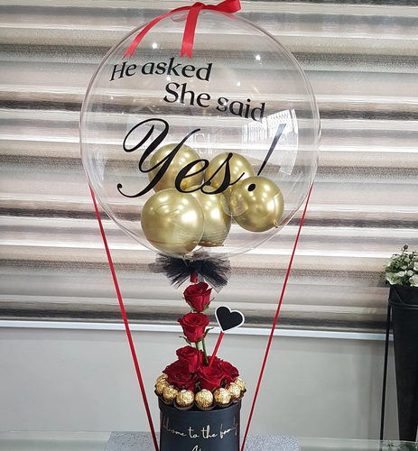 Proposal Gift Box | Pop Up Balloons