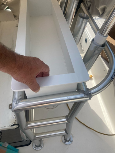 Leaning Post Drop-In Storage Tray | Custom Plastic Works