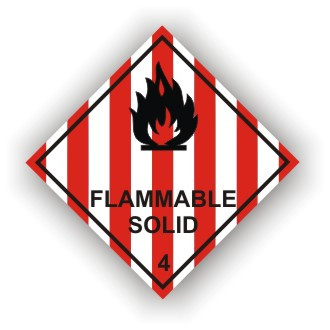 Flammable Solid (M006) | Five Valley Labels