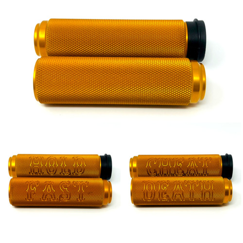 DMR Honey Gold GEN 1 TBW (electronic) Grips | Death Metal Racing