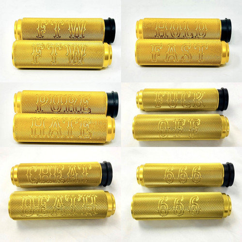 DMR OG Gold Anodized GEN 1 TBW (electronic) Grips | Death Metal Racing