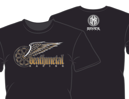 DMR Black & Gold Winged Wheel | Death Metal Racing