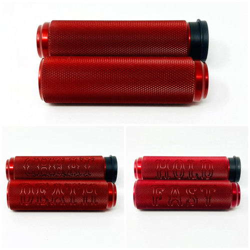 DMR Red Anodized GEN 1 TBW (electronic) Grips | Death Metal Racing